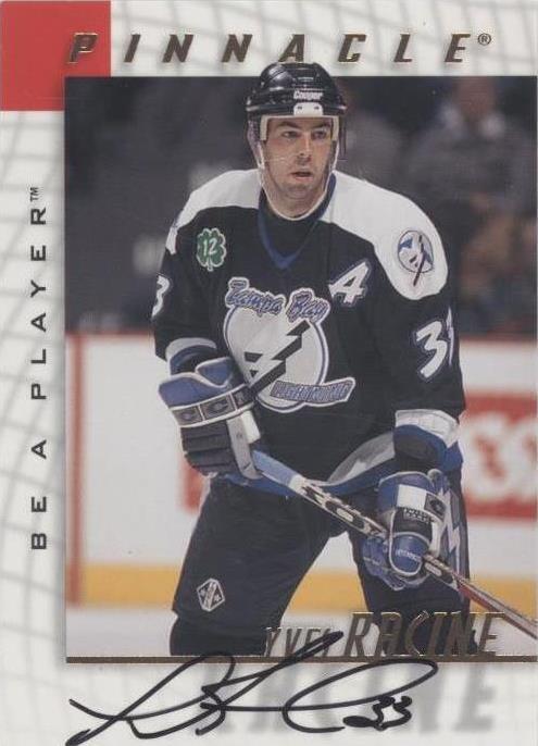 1997-98 Pinnacle Be A Player - Yves Racine #27 Autographs (AU) for sale ...