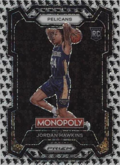 2023-24 Panini Prizm Monopoly - Jordan Hawkins #56 Monopoly Man Black ...