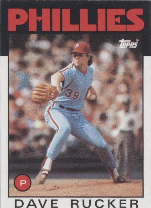 1986 Topps - #39 Dave Rucker for sale online | eBay