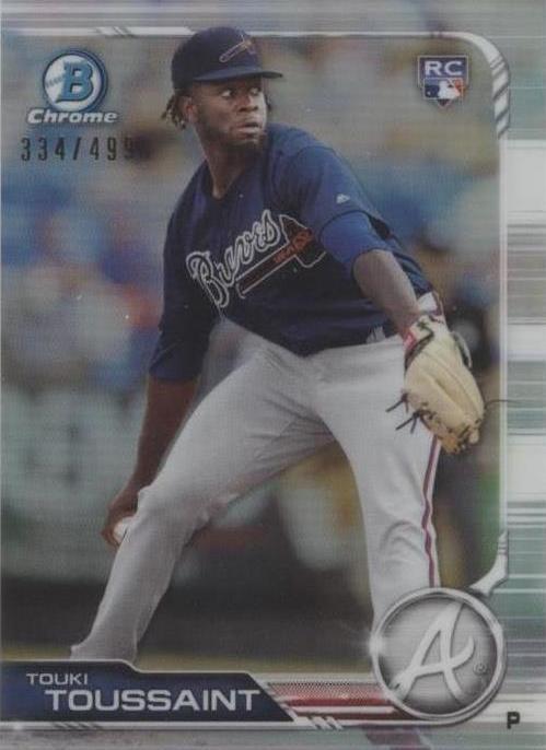 2019 Bowman Chrome - Touki Toussaint #89 Refractor /499 (RC) for sale ...
