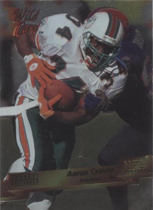 1993 Wild Card - Aaron Craver #91 Superchrome for sale online | eBay