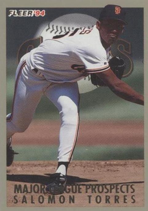 1994 Fleer - Major League Prospects Salomon Torres #33 for sale online ...