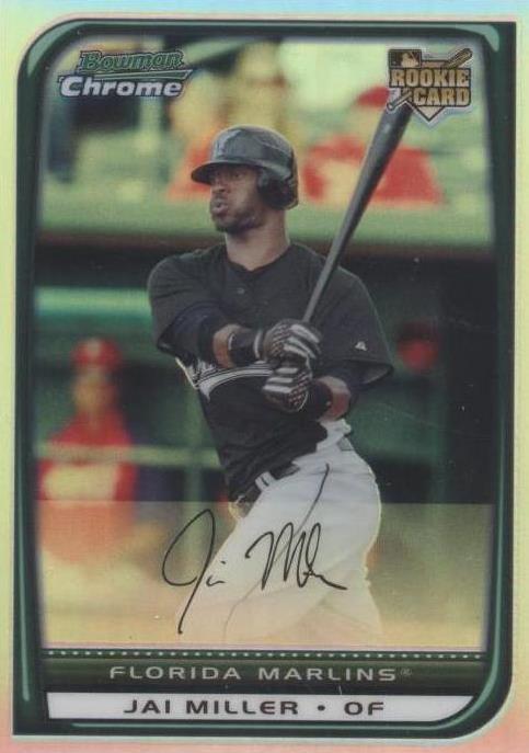 2008 Bowman Draft Picks & Prospects - Chrome Refractor #BDP50 Jai ...
