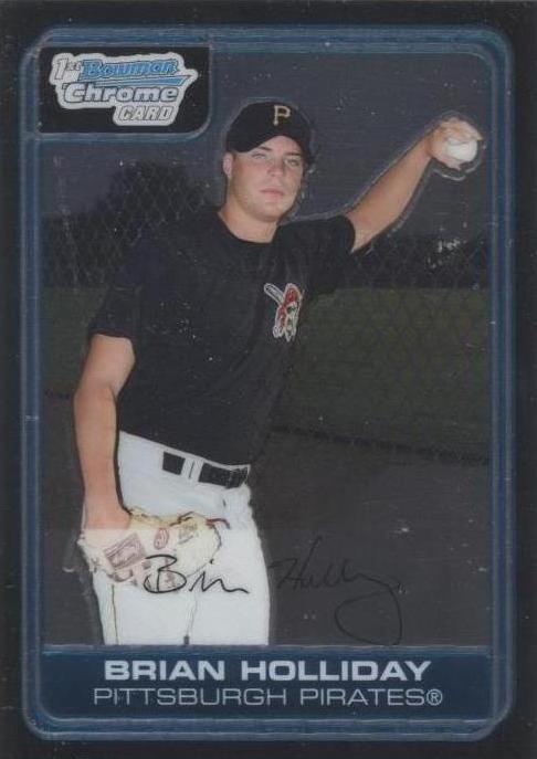 2006 Bowman Chrome - Prospects Brian Holliday #BC4 (RC) for sale online ...
