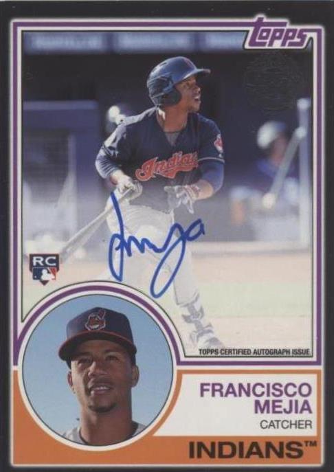 2018 Topps - 1983 Topps Design Autographs Francisco Mejia #83A-FME ...