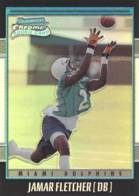 2001 Bowman Chrome - Rookie Refractor Jamar Fletcher #165 /1999 (RC ...