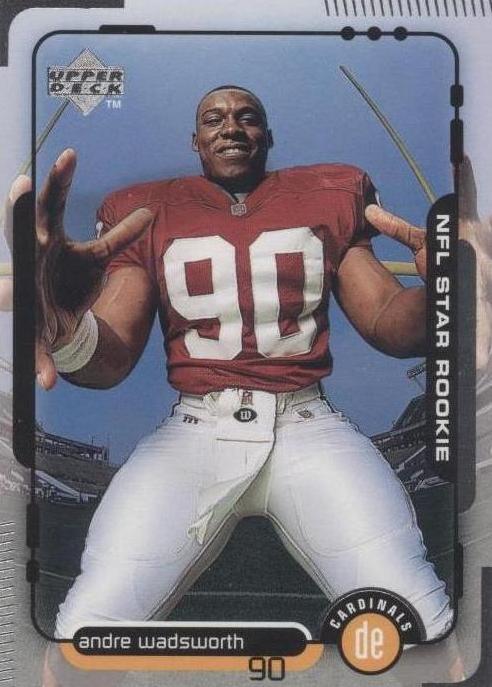 1998 Upper Deck - NFL Star Rookie Andre Wadsworth #3 (RC) for sale ...