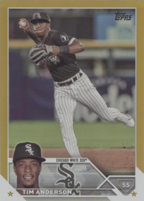2023 Topps Series 1 - Tim Anderson #282 Gold Foil for sale online | eBay
