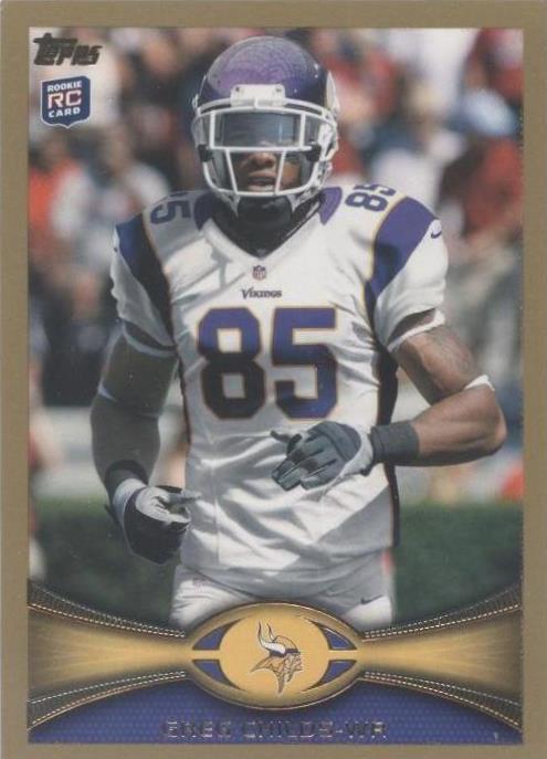 2012 Topps - Greg Childs #367 Gold /2012 (RC) for sale online | eBay