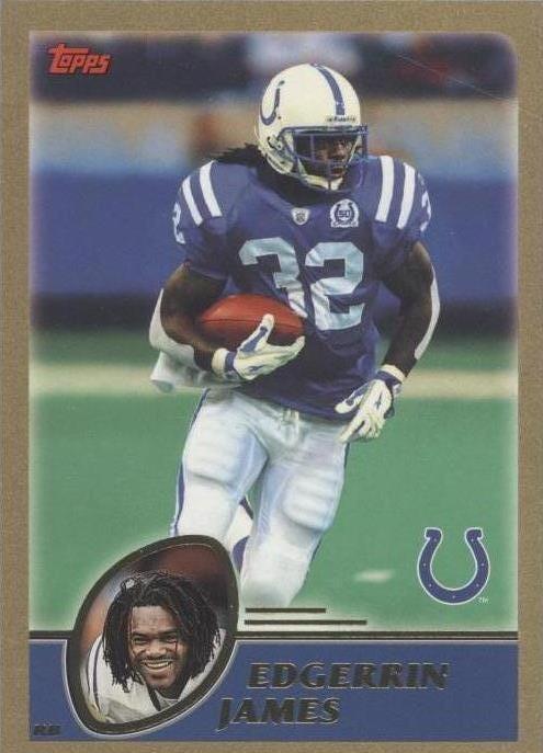 2003 Topps - Edgerrin James #76 Gold /499 for sale online | eBay
