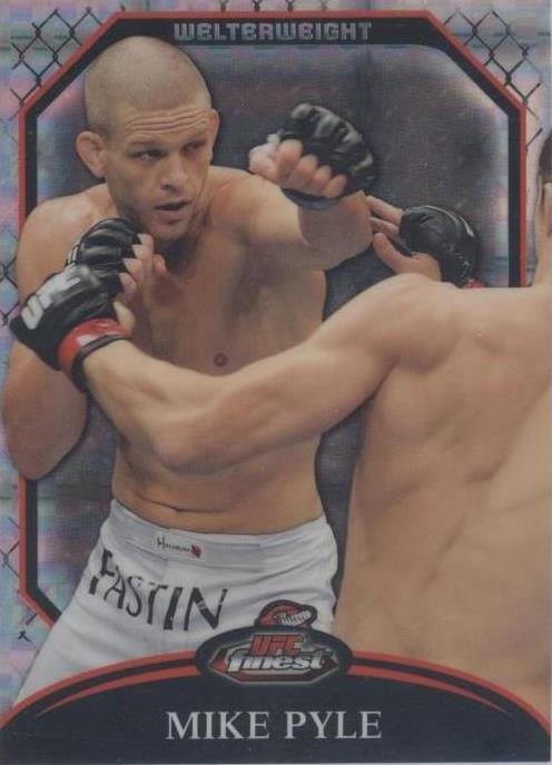 2011 Topps UFC Finest - X-Fractor #42 Mike Pyle /388 for sale online | eBay