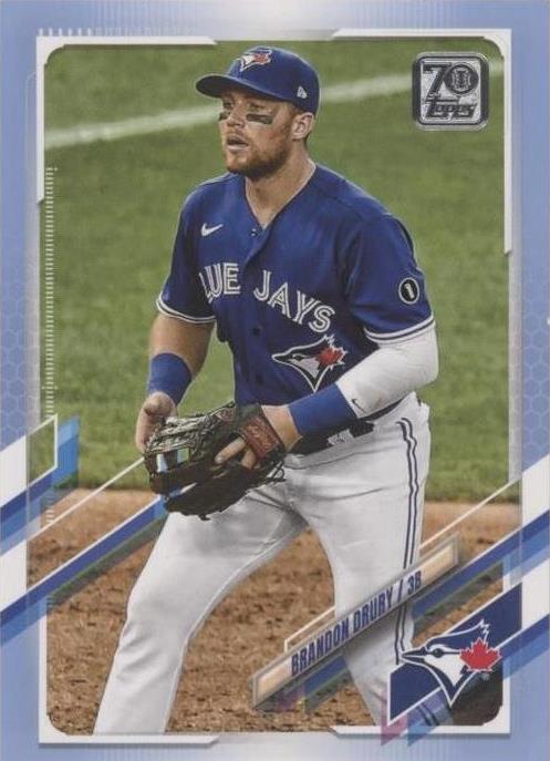 2021 Topps - Brandon Drury #188 Father's Day Powder Blue /50 for sale ...