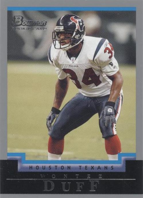 2004 Bowman - Vontez Duff #117 (RC) for sale online | eBay