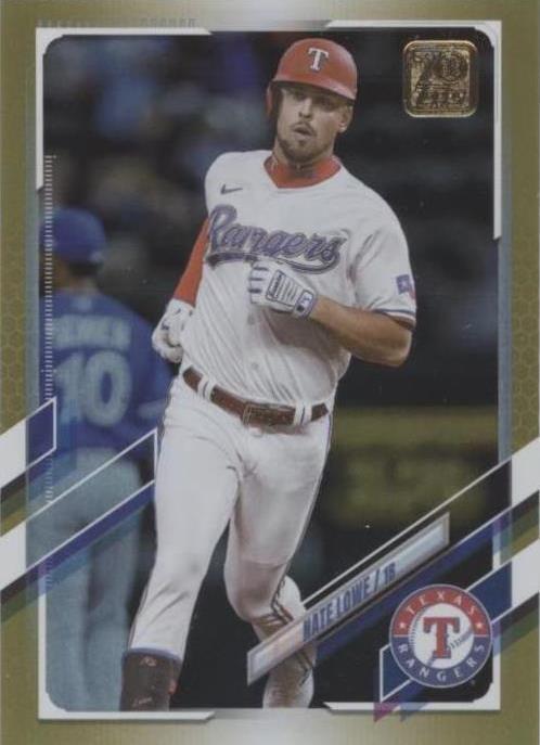 2021 Topps Update Series - Nate Lowe #US136 Gold Foil for sale online ...