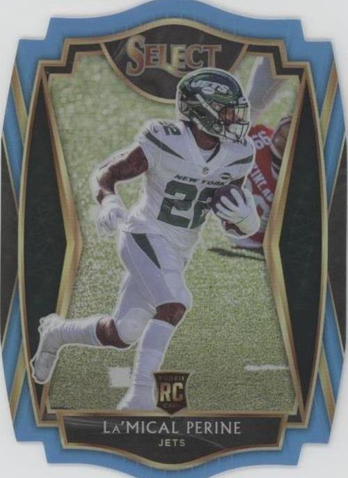 2020 Panini Select - Premier Level La'Mical Perine #180 Light Blue ...