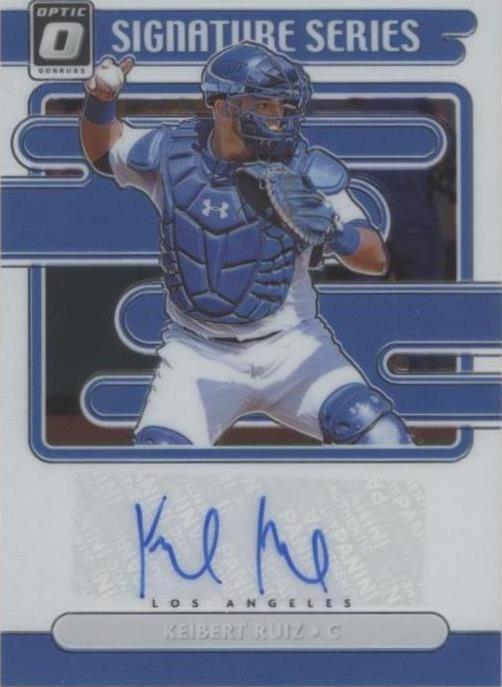 2021 Panini Donruss Optic - Signature Series Keibert Ruiz #SS-KR (AU ...