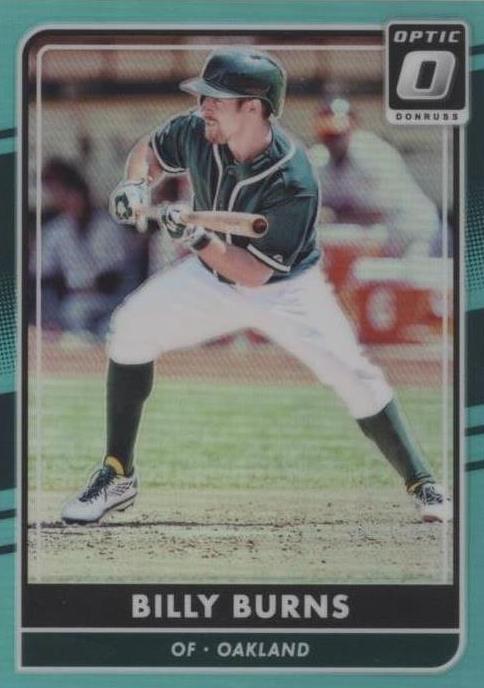 2016 Panini Donruss Optic - Billy Burns #129 Aqua /299 for sale online | eBay