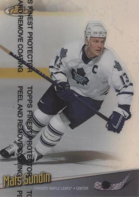 1998-99 Topps Finest - Refractor #106 Mats Sundin for sale online | eBay