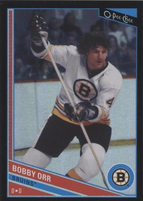 2013-14 O-Pee-Chee - Bobby Orr #90 Black Rainbow Foil /100 for sale online | eBay