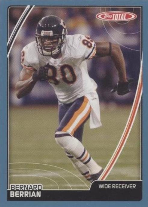 2007 Topps Total - Bernard Berrian #104 Blue for sale online | eBay
