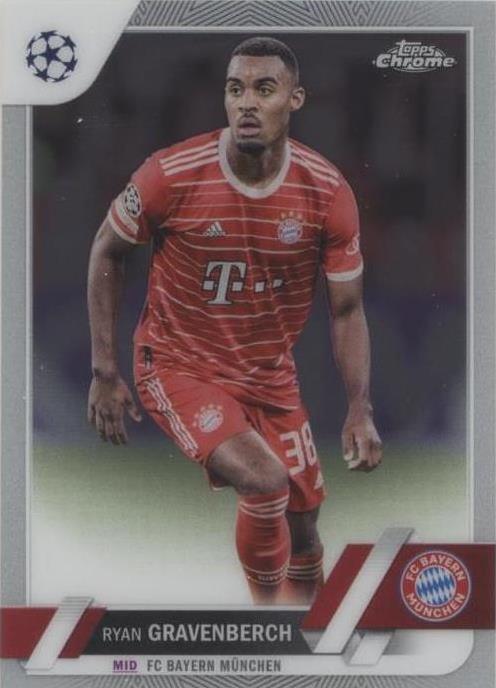 2022-23 Topps Chrome UEFA Club Competitions - Ryan Gravenberch #120 for sale online | eBay