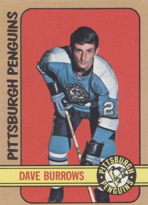 1972-73 Topps - Dave Burrows #82 (RC) for sale online | eBay