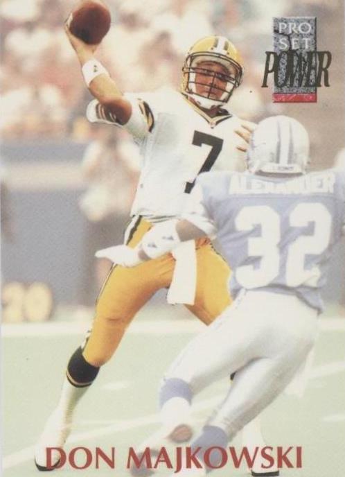 1992 Pro Set Power - #201 Don Majkowski for sale online | eBay