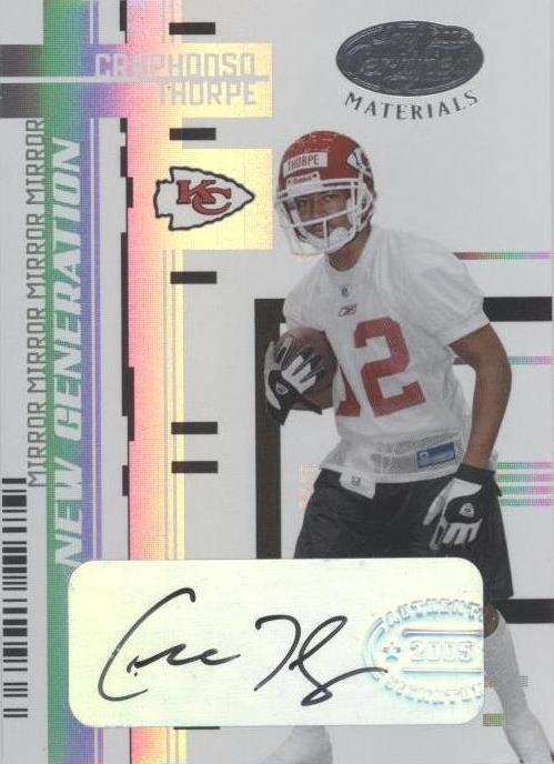 2005 Leaf Certified Materials - New Generation Mirror White Signatures ...