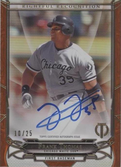 2016 Topps Tribute - Rightful Recognition Autographs Orange #NOW-FT ...