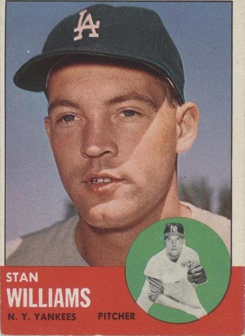 1963 Topps - #42 Stan Williams for sale online | eBay