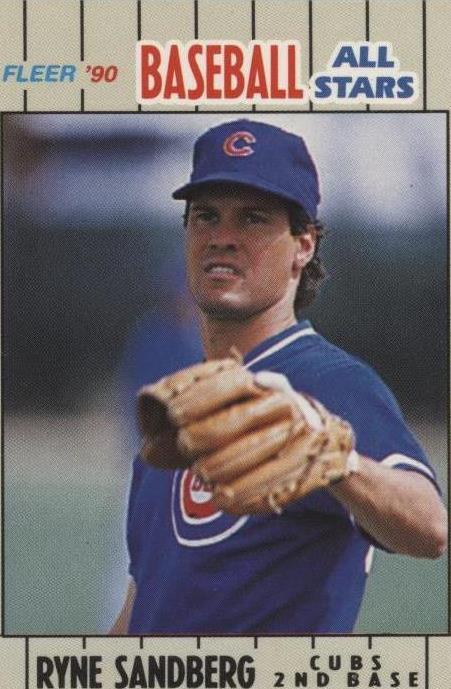 1990 Fleer Baseball All Stars - #32 Ryne Sandberg for sale online | eBay