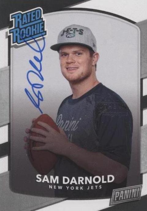 2018 Panini NFLPA Rookie Premiere Autographs - Sam Darnold Personal ...