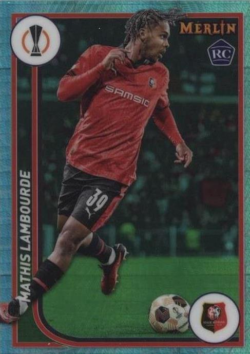 2023-24 Topps Merlin Uefa Club Competitions - Mathis Lambourde #111 ...