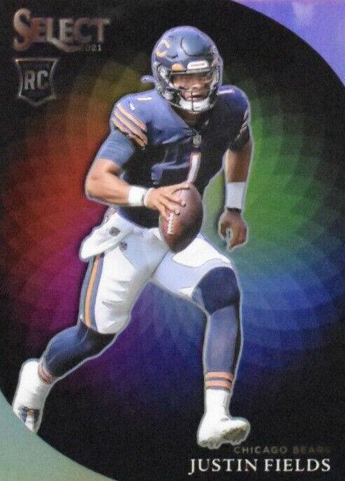 2021 Panini Select - Color Wheel Justin Fields #CW-19 (RC) for sale ...