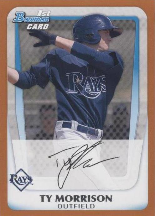2011 Bowman - Prospects Ty Morrison #BP41 Orange /250 (RC) for sale ...