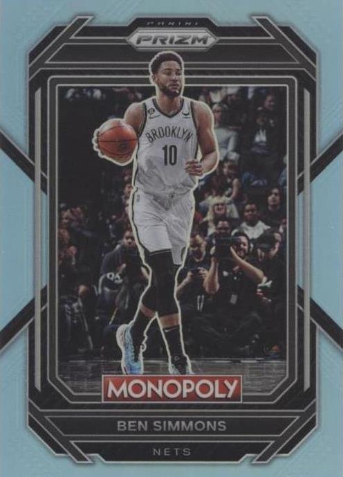 2022-23 Panini Prizm Monopoly - Light Blue Prizm #9 Ben Simmons /199 ...