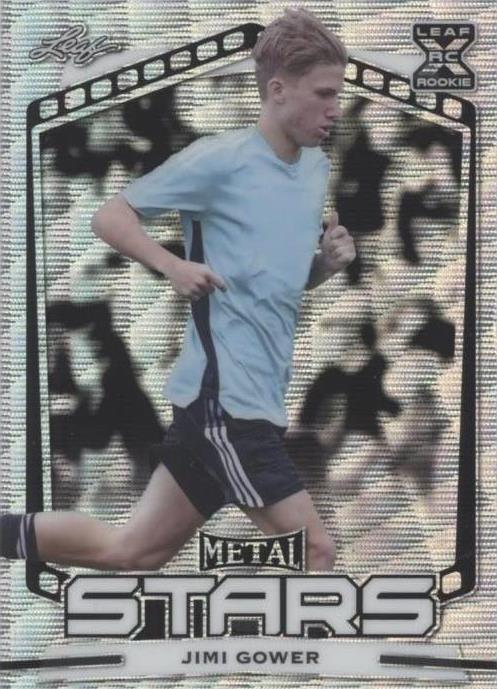 2022 Leaf Metal Stars - Silver Wave #SS-07 Jimi Gower /15 for sale ...