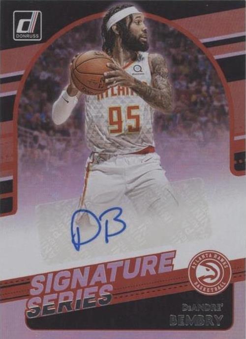 2020-21 Panini Donruss - Signature Series DeAndre' Bembry #SG-DAB (AU ...