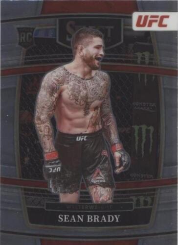 Sean Brady 2022 Panini Select UFC Blue Prizm Rookie Card #31 Sean Brady 2022 Panini Select UFC Blue Prizm Rookie Card #31