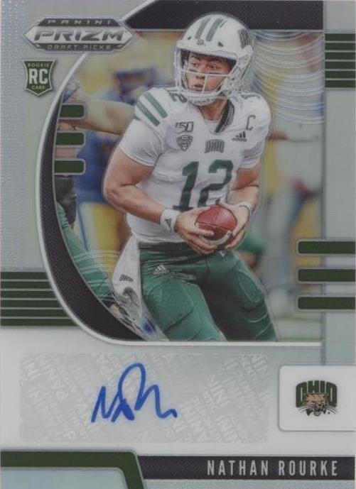 2020 Panini Prizm Draft - Draft Picks Rookies Nathan Rourke #257 Silver ...