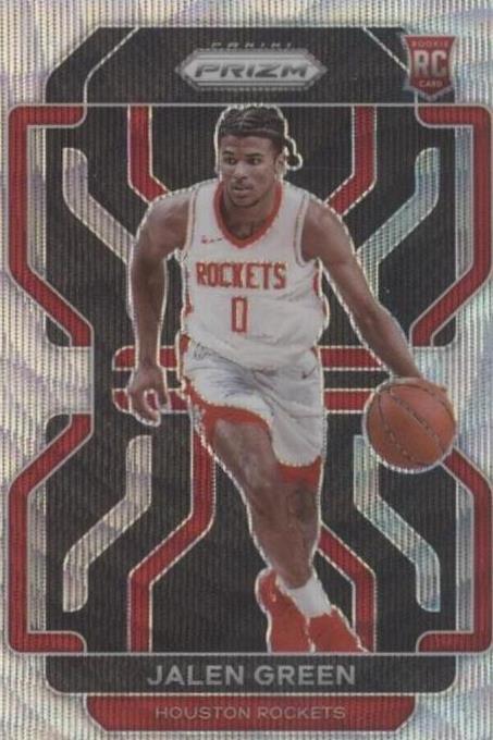 2021-22 Panini Prizm - Silver Wave Prizm #306 Jalen Green (RC) for sale online | eBay