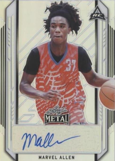 2021-22 Leaf Metal - Marvel Allen #BA-MA2 (AU, RC) for sale online | eBay