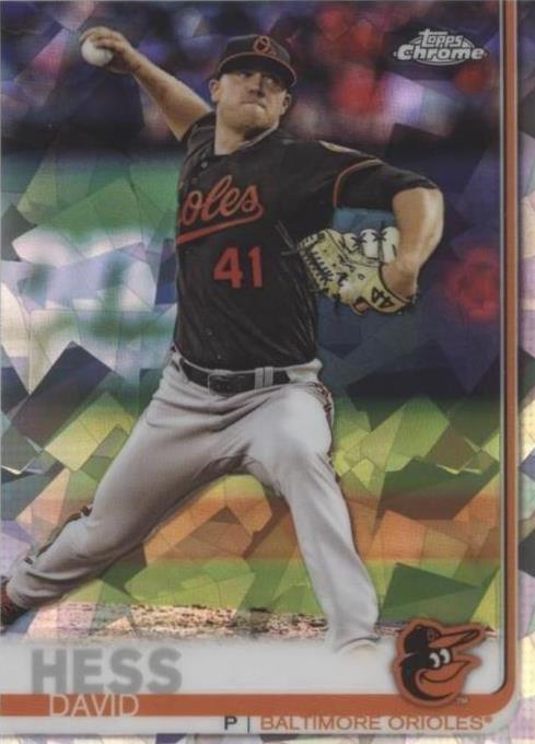 2019 Topps Chrome Sapphire Edition - David Hess #552 for sale online | eBay