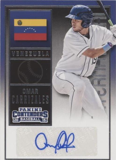 2015 Panini Contenders - International Ticket Omar Carrizales #5 (AU, RC) for sale online | eBay