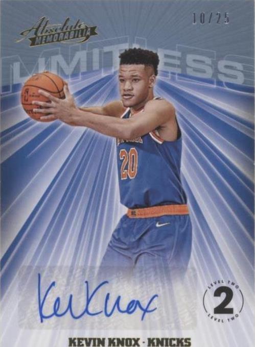 2018-19 Panini Absolute Memorabilia - Limitless Signatures Kevin Knox # ...