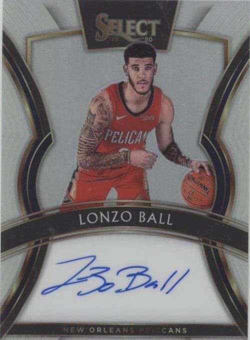 2019-20 Panini Select - Signatures Lonzo Ball #SG-LBL /199 (AU) for ...