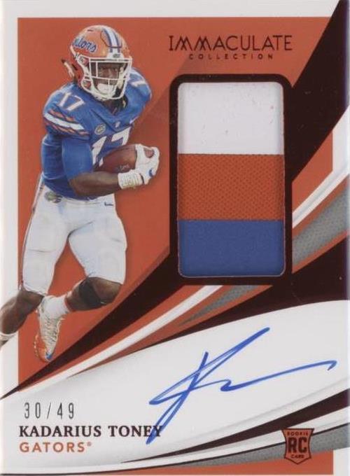 2021 Panini Immaculate Collection Collegiate - Rookie Patch Autographs ...