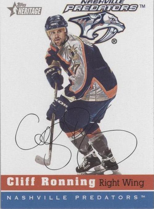 2000-01 Topps Heritage - Cliff Ronning #157 for sale online | eBay