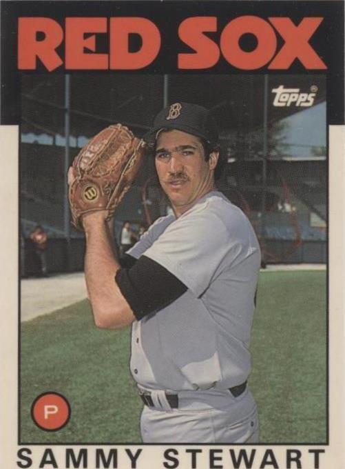 1986 Topps Traded - Sammy Stewart #103T Collector's Edition (Tiffany ...