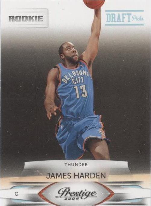 2009-10 Panini Prestige - Rookie James Harden #153 Draft Picks Light ...